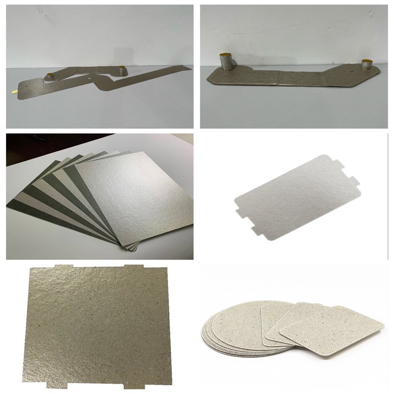 Custom Mica Sheet For Thermal Insulation , Fire Resistant Mica Gasket ...